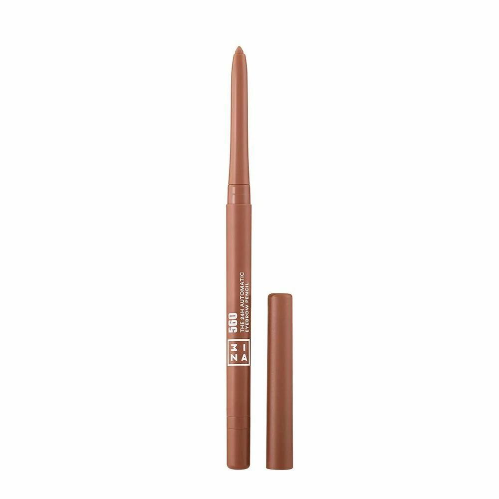 Автоматический Карандаш для Бровей 3INA (Мина, Зина) The 24h Automatic Eyebrow Pencil, тон - 560 (Блошиный)