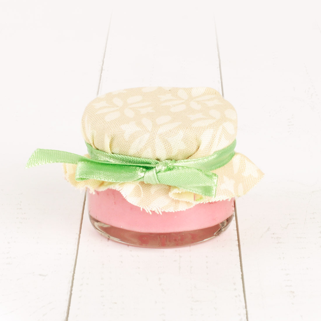 Свадебный комплимент Бежевый орнамент с Малиной крем-мёд 35 гр.