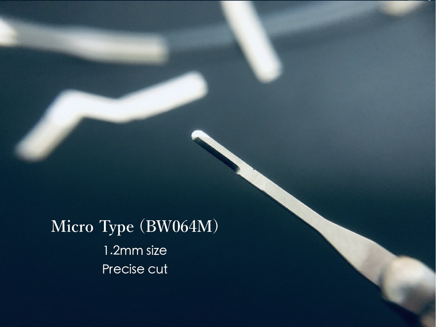 Лезвие скальпеля MJK Instruments BW064M, симметричное, 10шт.