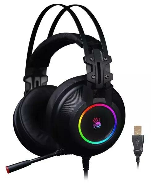 Гарнитура игровая A4TECH Bloody G528C черный
