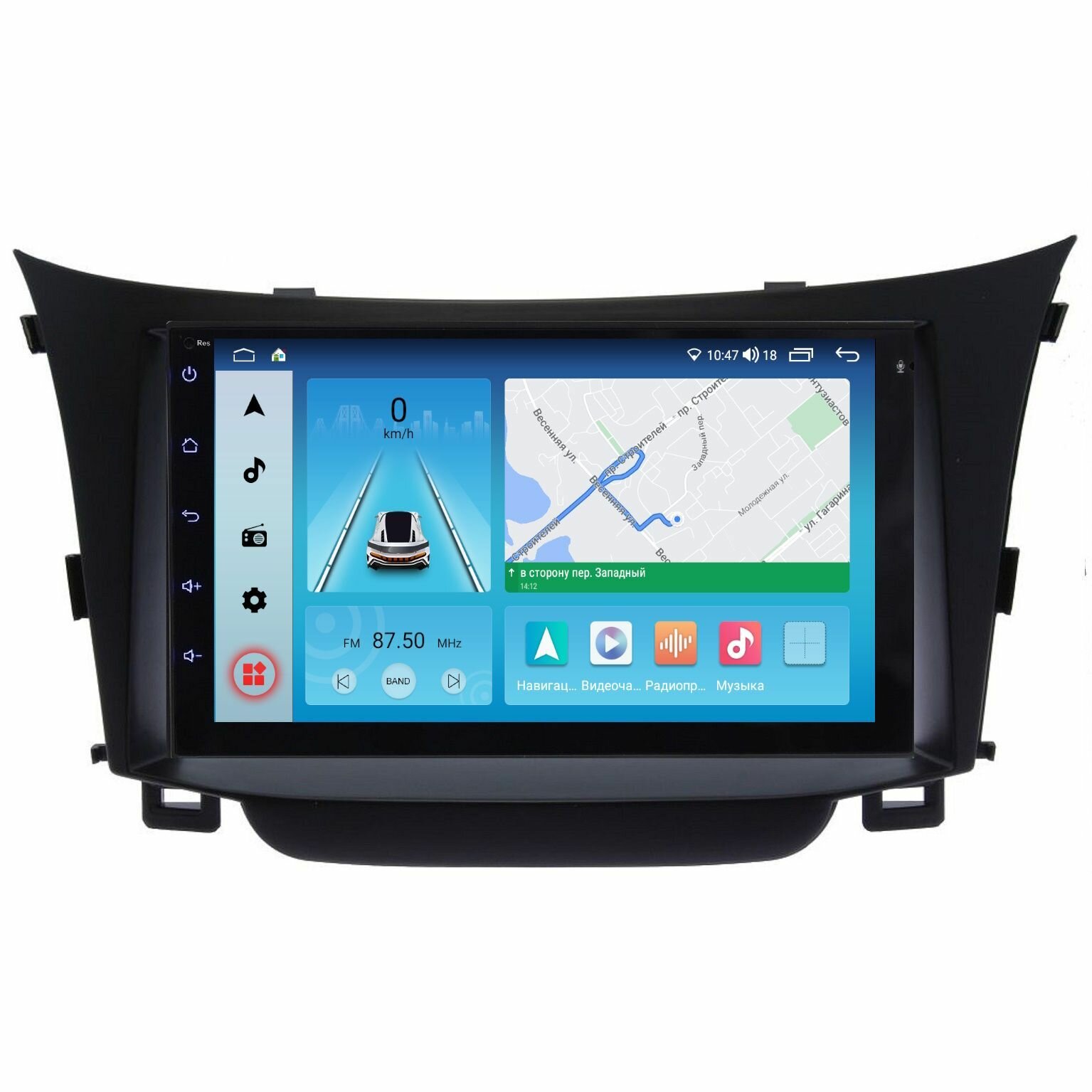 Магнитола Epic T18 Hyundai i30 2012-2017 - Процессор 8 ядерный - Память 4+64Gb - Carplay - DSP - 4G(Sim)