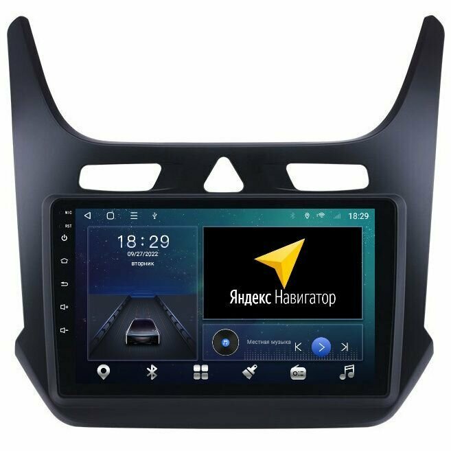 Магнитола Epic T18 Chevrolet Cobalt II 2011-2015 - Android 12 - Процессор 8 ядерный - CarPlay - IPS экран - DSP - 4G(Sim)