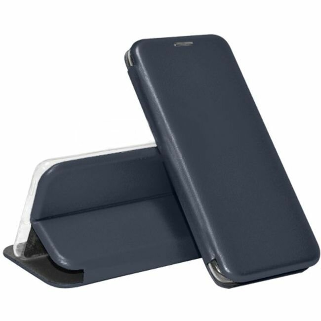 Samsung Galaxy A54 5G тёмно-синий чехол-книжка для Самсунг галакси А54 5Г книга футляр обложка Fashion Case