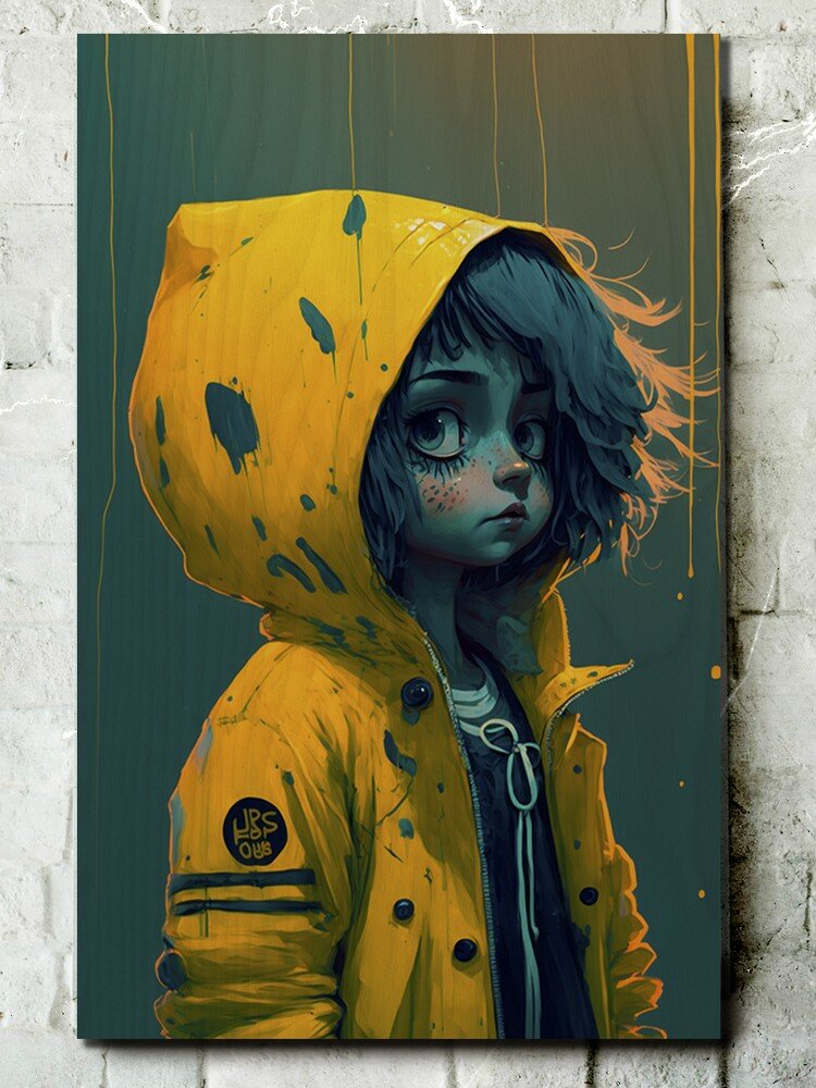 Картина интерьерная на дереве Мультфильм Coraline - 17081