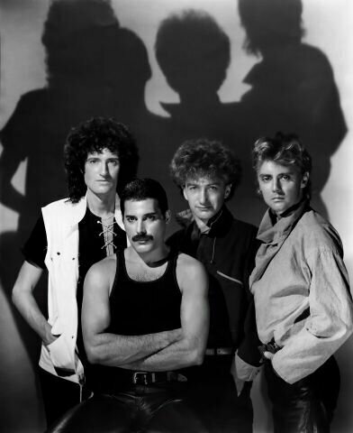 Плакат, постер Queen/Квин на холсте, размер 30х42см