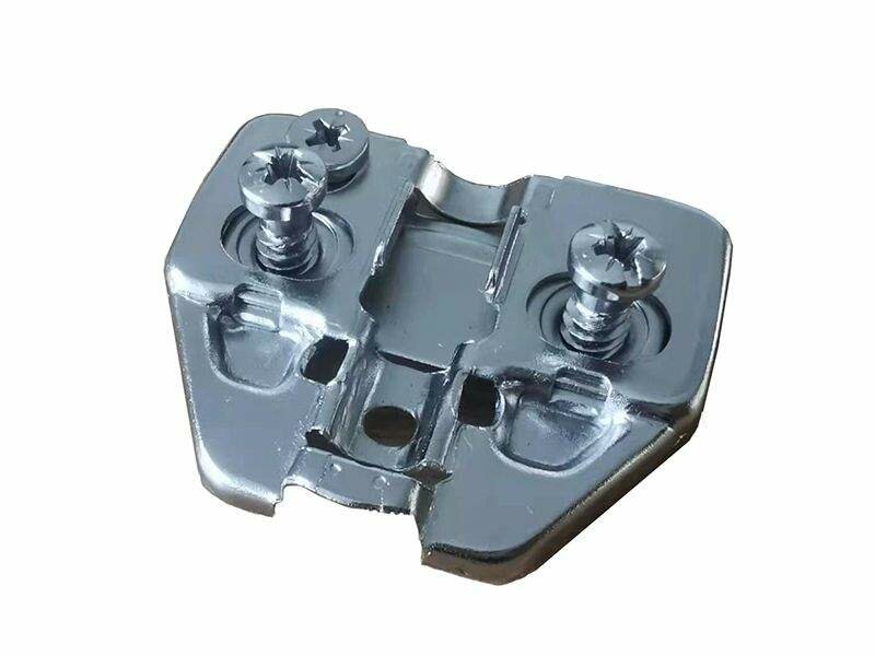 Планка монтажная Firmax для петель серии Click-on, H=2, c эксцентриковой регулировкой под евровинт, 2 шт