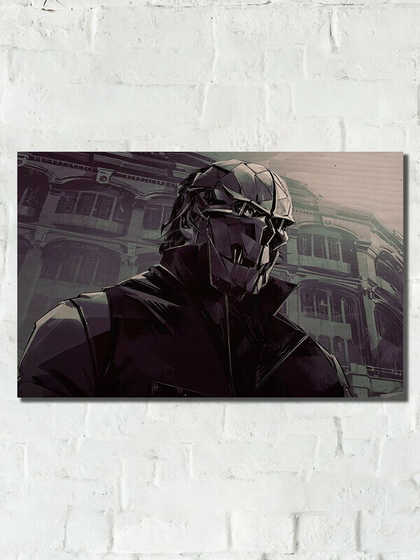 Картина интерьерная на дереве игра Dishonored 2 (PS, Xbox, PC, Switch) - 9824