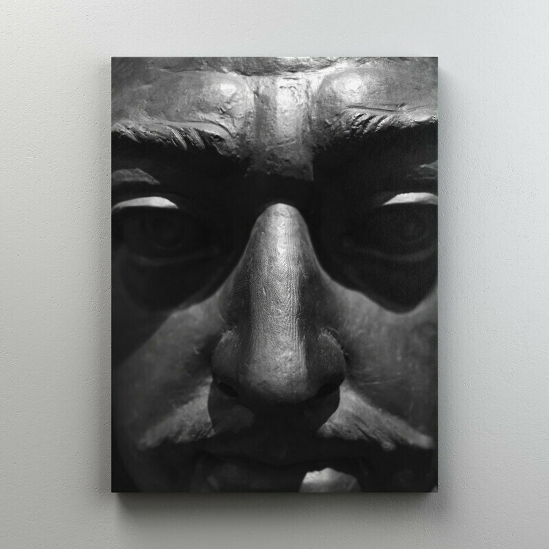 Интерьерная картина на холсте "Статуя Петра I", размер 45x60 см