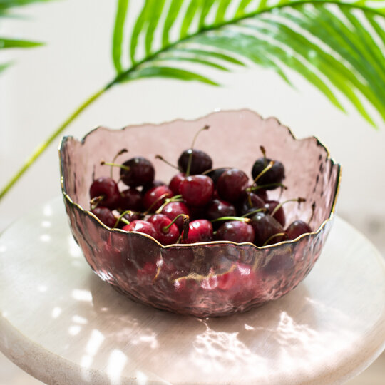 Тарелка 'Petals' (разные цвета) / Розовый