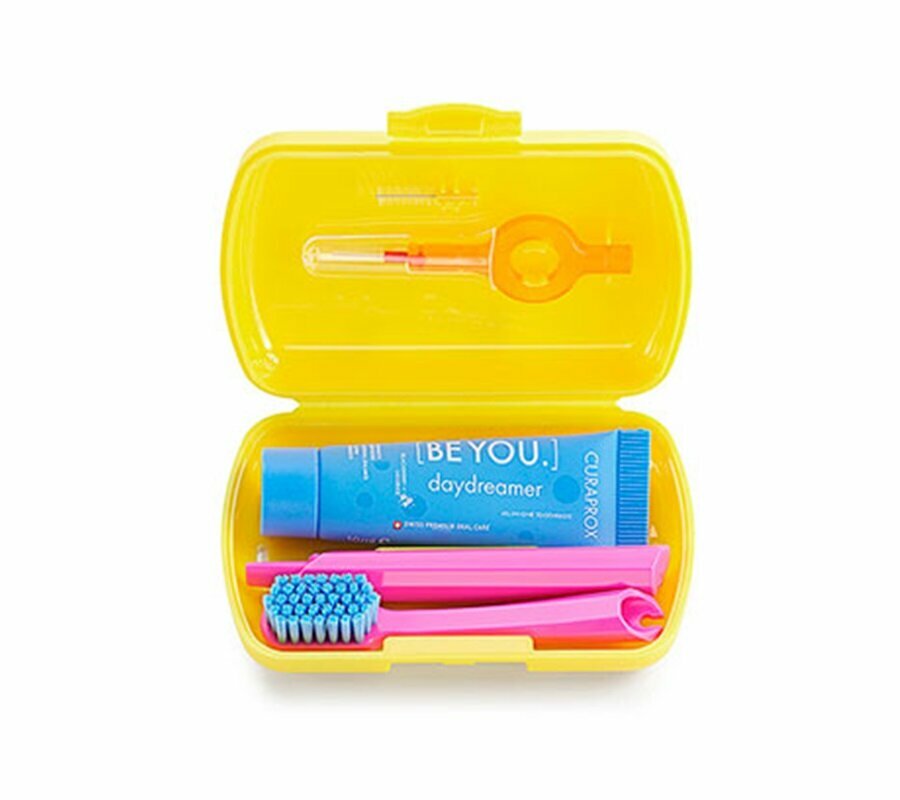 Курапрркс Дорожный набор BE YOU: CS5460, Be you blue 10 мл, CPS prime 07, CPS prime 09, UHS 409, желтый бокс