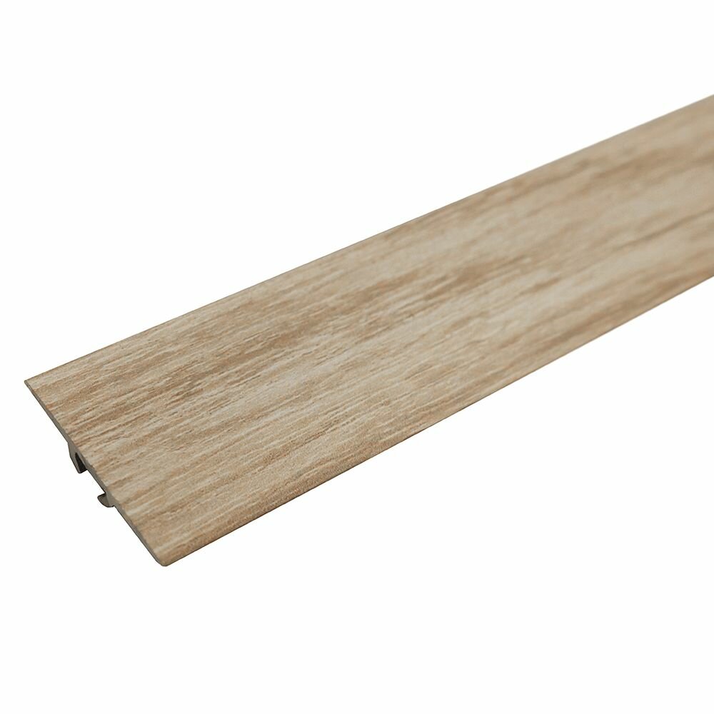 Порог алюминиевый стыкоперекрывающий 35х2 мм Аляска 0,9 м