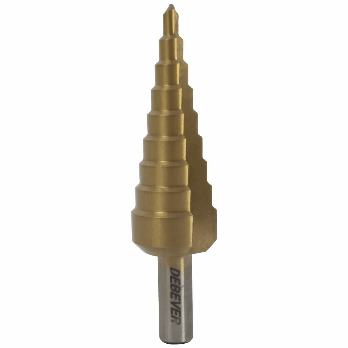 DB-GT4209 Сверло ступенчатое с прямой канавкой, 4-20 мм, 9 ступеней, HSS