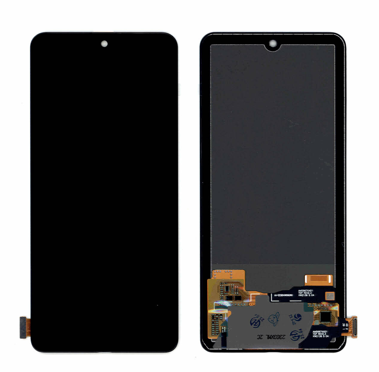 Дисплей для Xiaomi Redmi K40, Redmi K40 Pro, Mi 11i, Poco F3 в сборе с тачскрином (TFT) черный