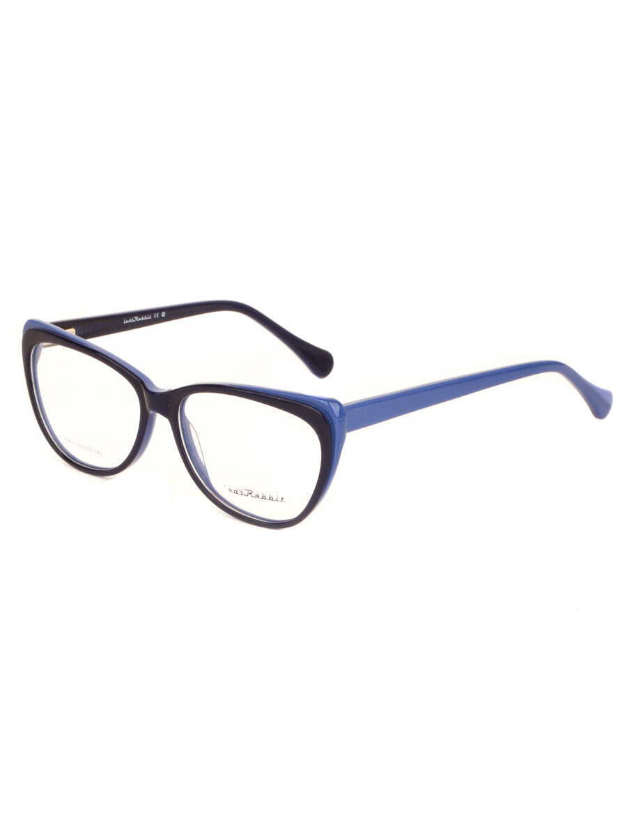 Оправа для очков LadyRabbit R4011 C2, пластиковая, кошачий глаз