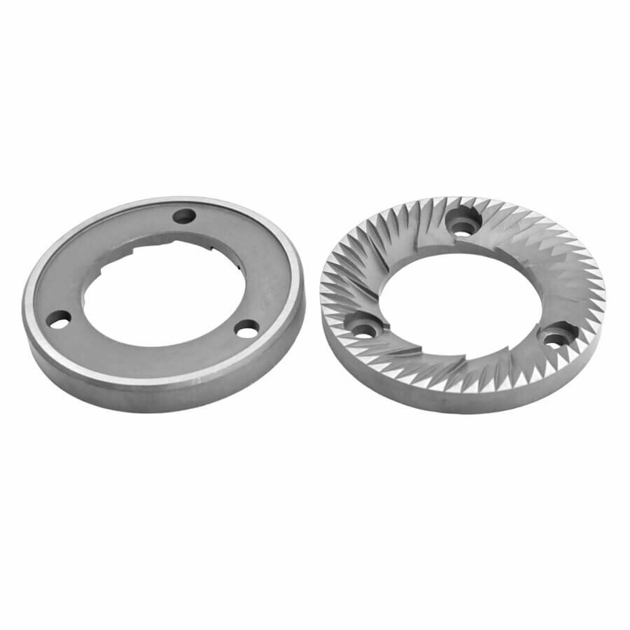 Жернова левые, пара ø 75 мм - ø 43 мм, h- 9 мм - 3 отв. для Anfin, LaSpaziale, 5592