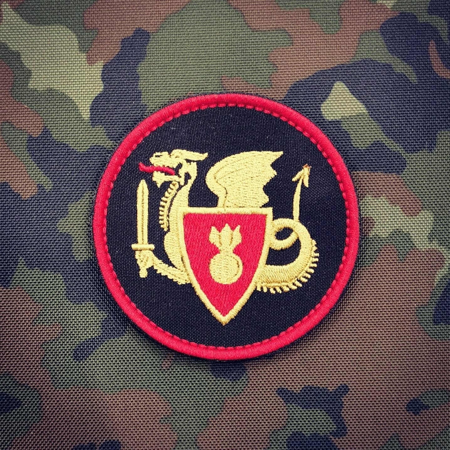 Шеврон, нашивка (патч). Первая отдельная стрелковая бригада охраны. 8см.
