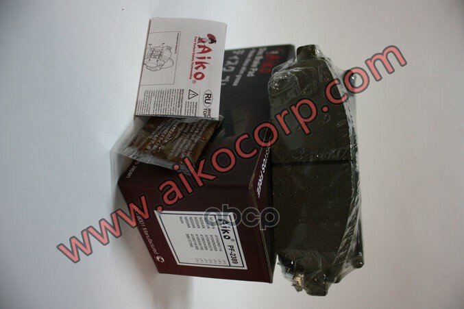 Колодки NISSAN Pathfinder R50, X-Trail T30 (1999-) передние AIKO арт. PF2389