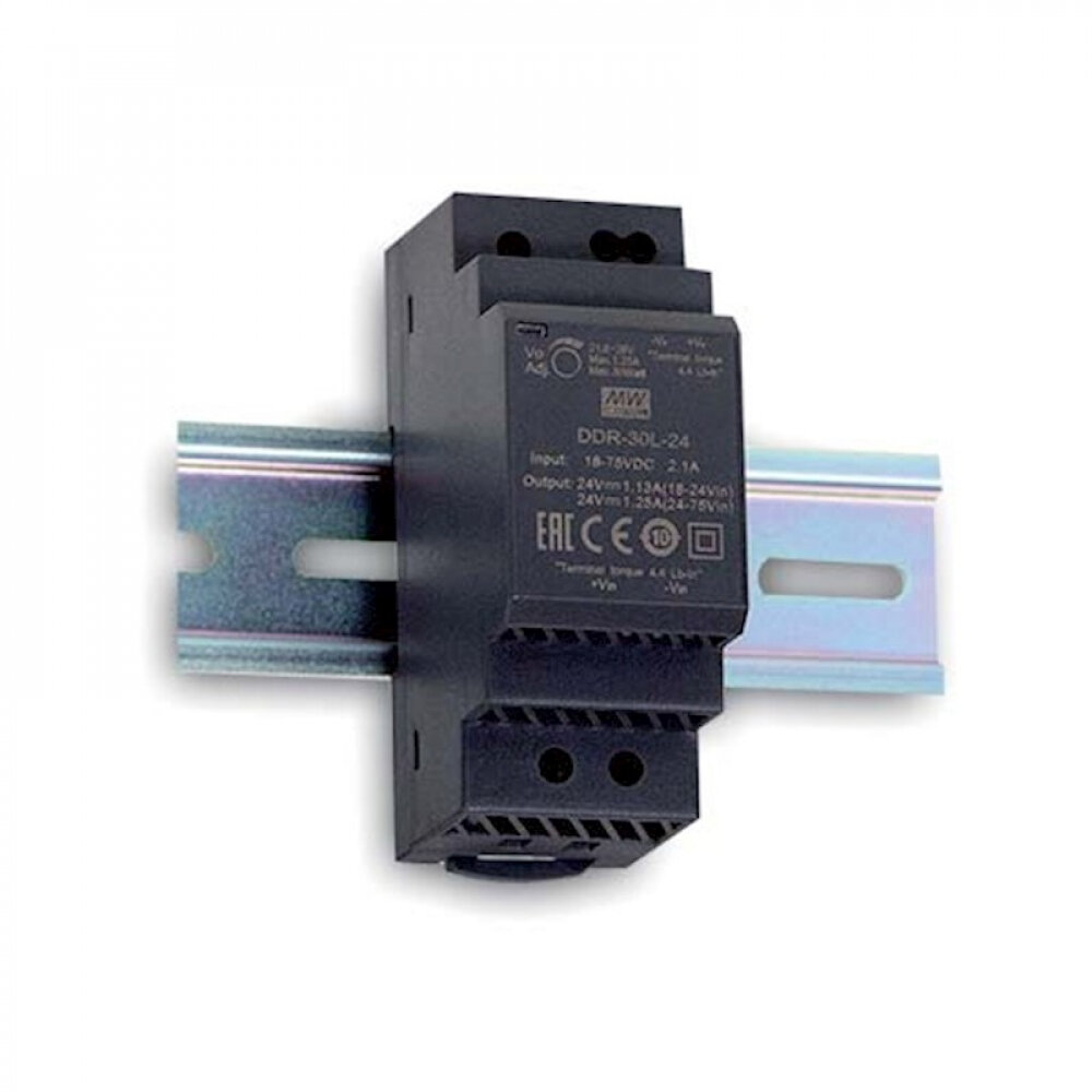 Преобразователь Mean Well DC/DC DDR-30L-24 30Вт Т03006462