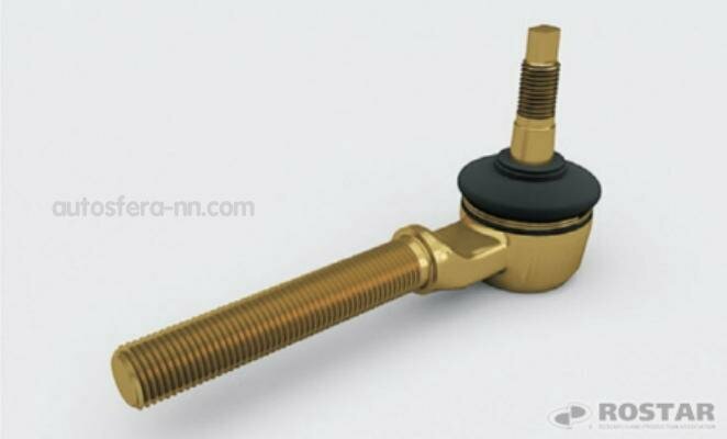 ROSTAR 3621703420 Хвостовик (наконечник) тяги привода КПП КАМАЗ-6520 длинный (ROSTAR)
