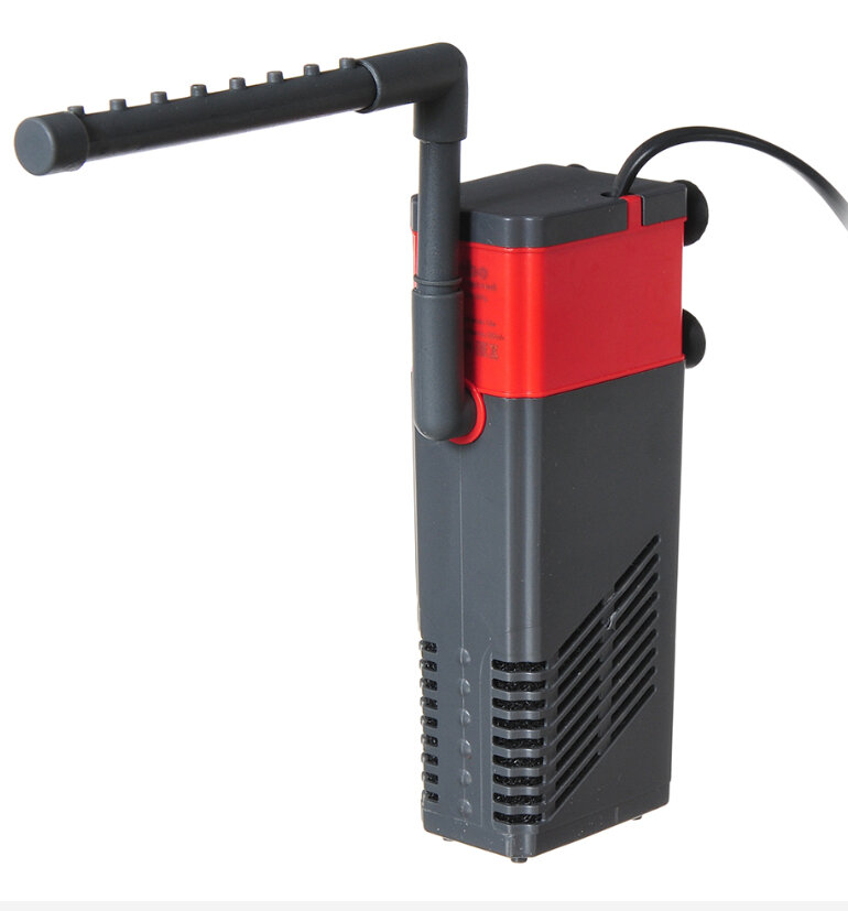 Внутренний аквариумный фильтр Naribo 15 Вт, с насадкой флейта