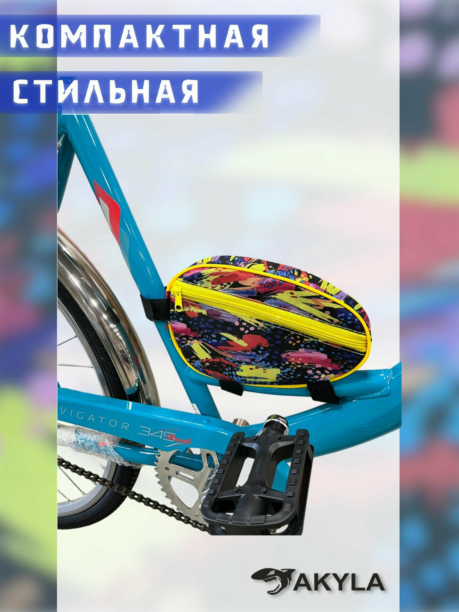 Велосумка на раму — фото 1
