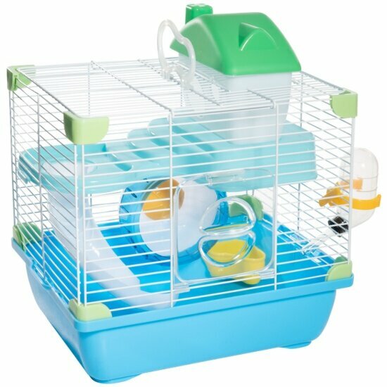 Клетка для мелких животных Triol "Таунхаус", эмаль, 28х20,5х24 см