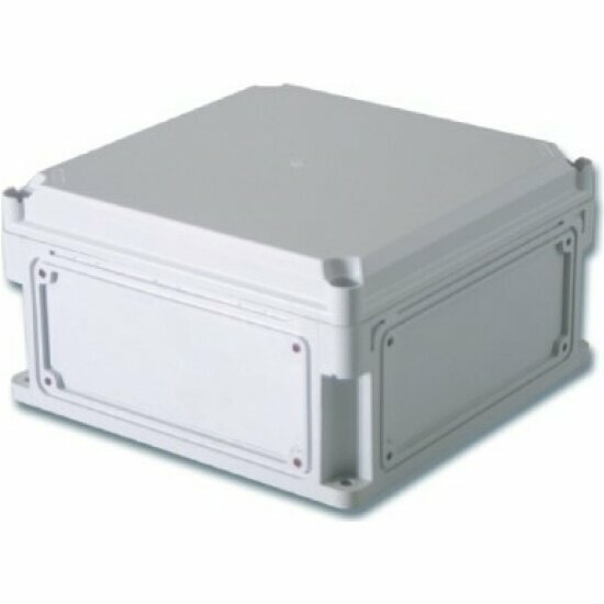 Корпус Dkc 400х200х160мм IP67 с непрозр. крышкой 35мм с фланцами пластик, 542310