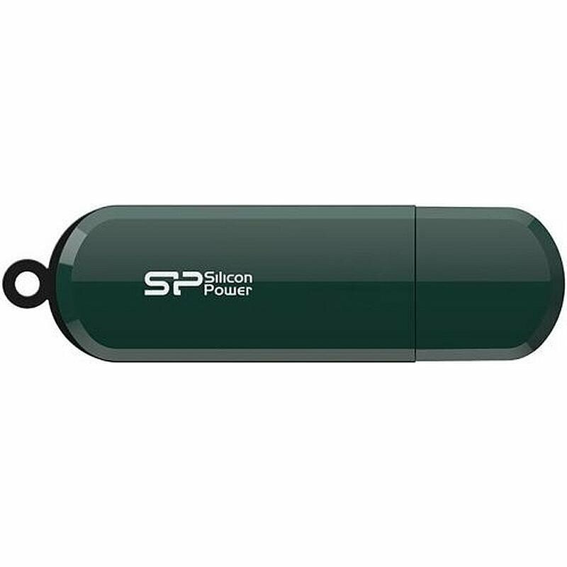 Флеш-память Silicon Power LuxMini 320 16Gb/USB 2.0/Зелен (SP016GbUF2320V1N), 1881213