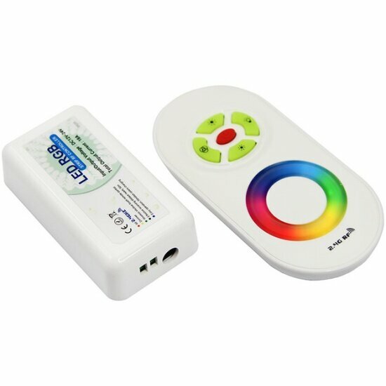 Контроллер для светодиодной ленты Lamper RGB 2.4G c полусенсорным управлением