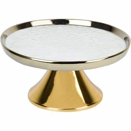 Блюдо Nouvelle на ножке, фруктовница "Маршмеллоу" 24 см (0530330)