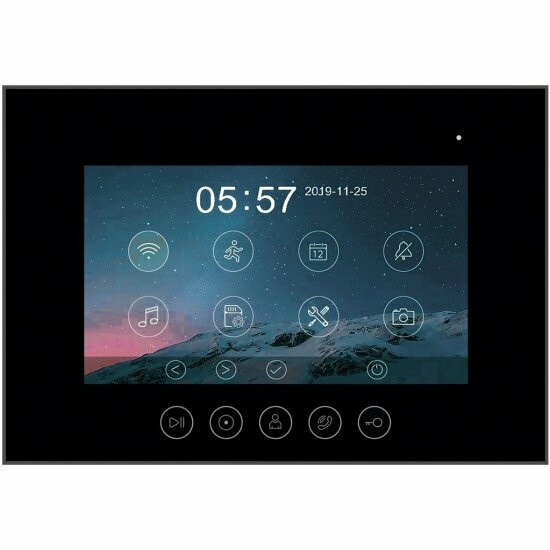 TANTOS Монитор видеодомофона Tantos Marilyn HD Wi-Fi s (black)