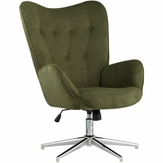 Кресло Stool Group Филадельфия регулируемое, замша, хаки