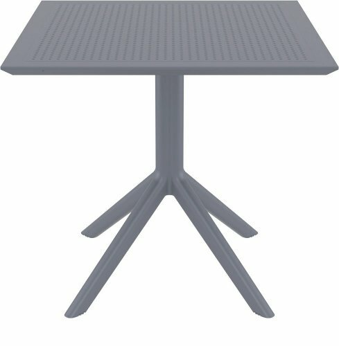 Стол пластиковый Сиеста Скай Тейбл 80(Стол пластиковый Siesta Sky Table 80) Темно-Серый