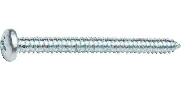 Шуруп 6.3х80 мм полусф. головка, белый цинк, острый, DIN 7981 100 шт в карт. уп. STARFIX SMC3-58340-100