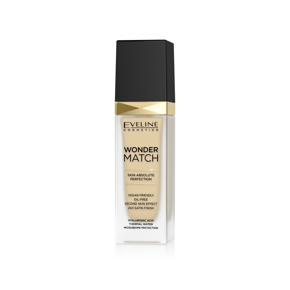 Тональная основа Eveline Cosmetics Wonder Match тон 05 light porcelain, 30мл