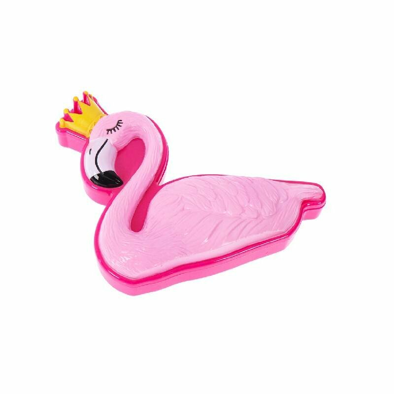 Набор детской косметики Фламинго тени, помада, аппликатор