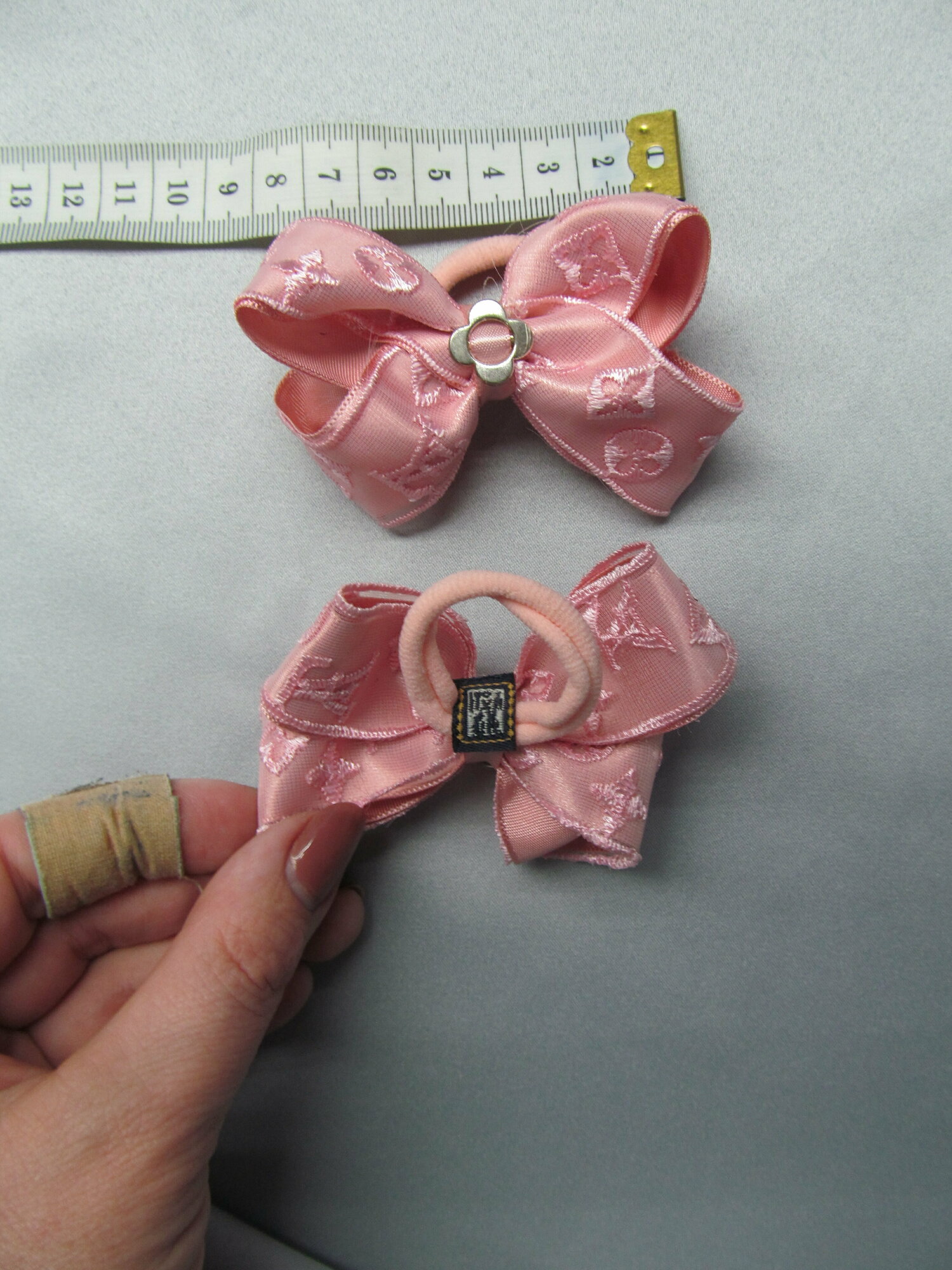 К-т бантиков, розовые (2 шт.)