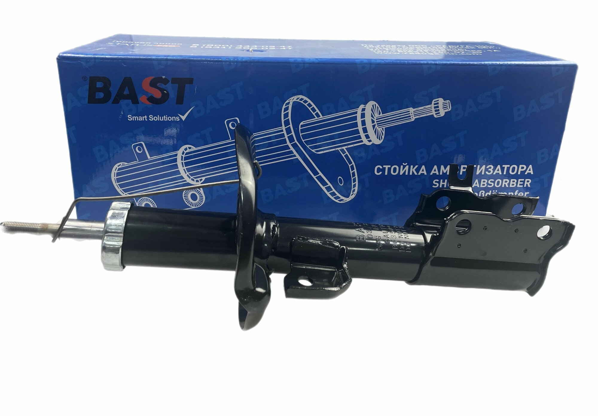 Стойка передняя Nissan X-Trail (T31), Renault Koleos правая ОЕМ 54302-JY01B BAST арт. BC 3509 238