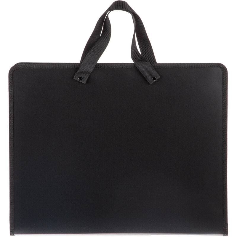 Папка-портфель Deli, А3, 1 отд, черный, 72706