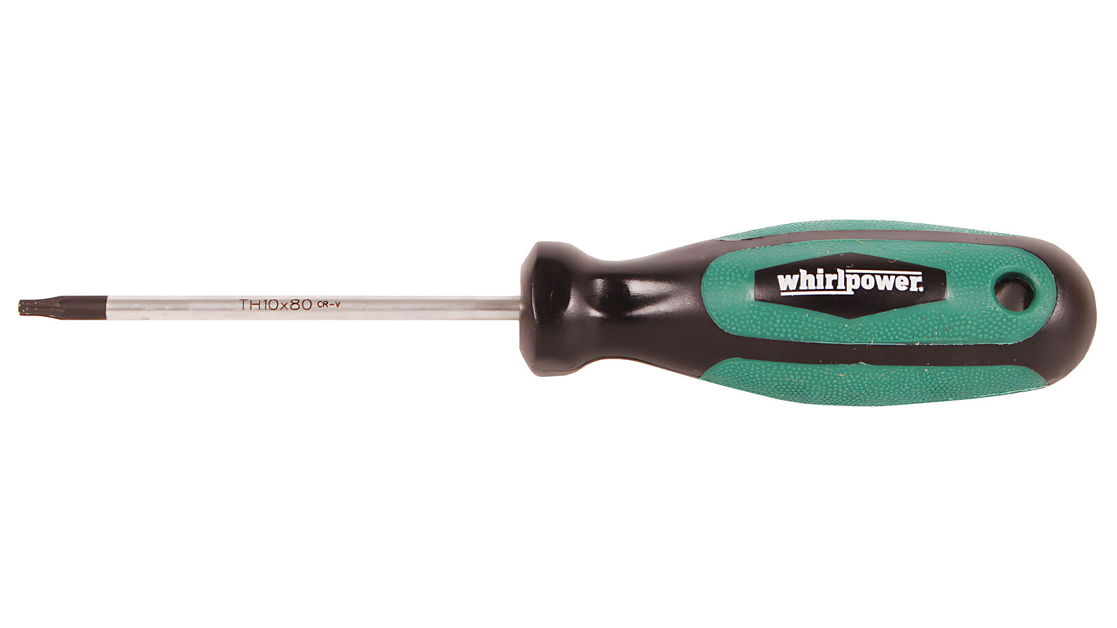 Отвертка WhirlPower torx TH10х80 мм с отверстием