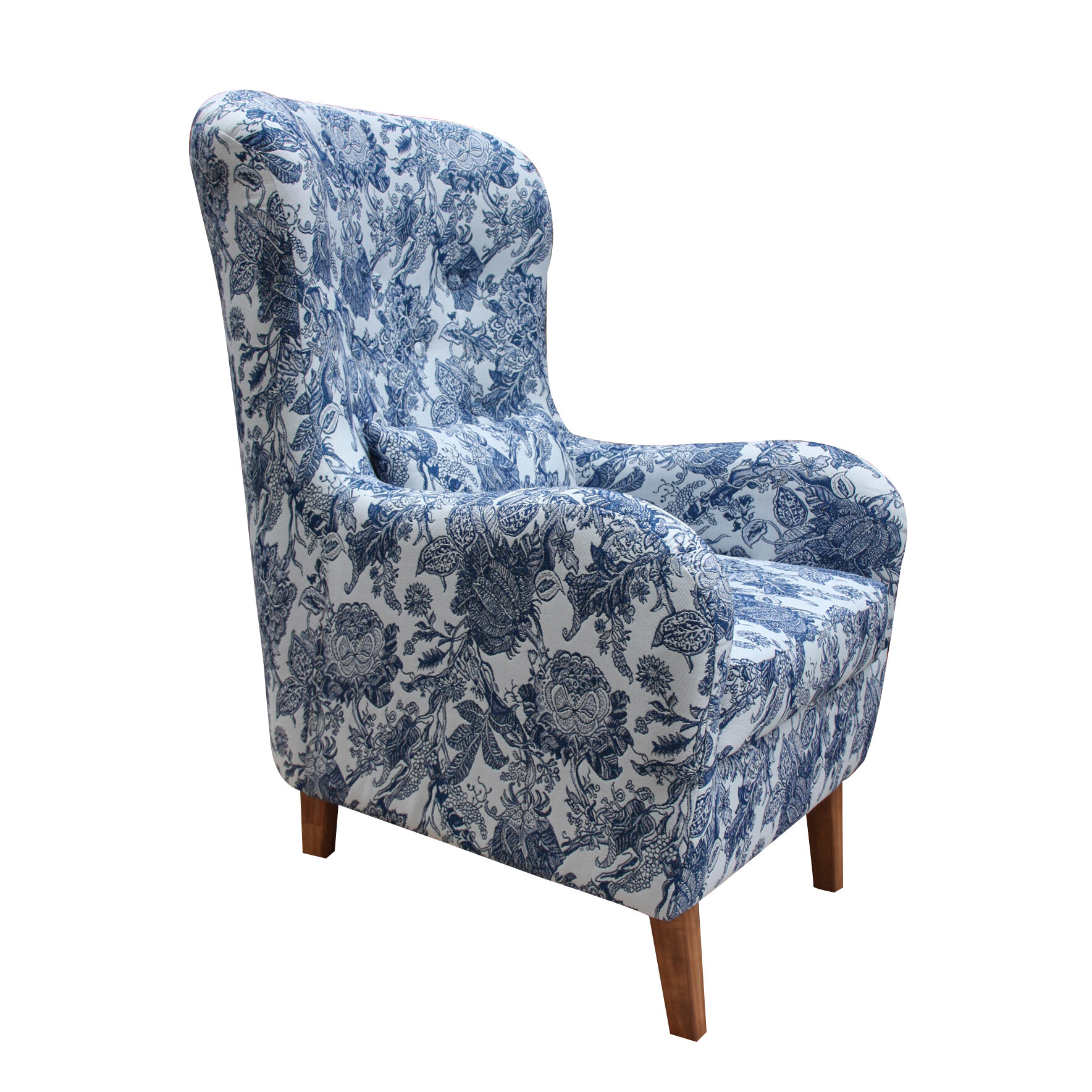 Кресло Ля Нэж Нео Кантри Голландия хлопковый гобелен, высота 103см, ширина 77см, глубина 95см