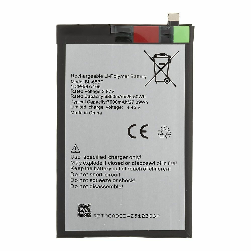 АКБ Tecno Pova Neo 2/3 (BL-68BT) 100% Filling Capacity
