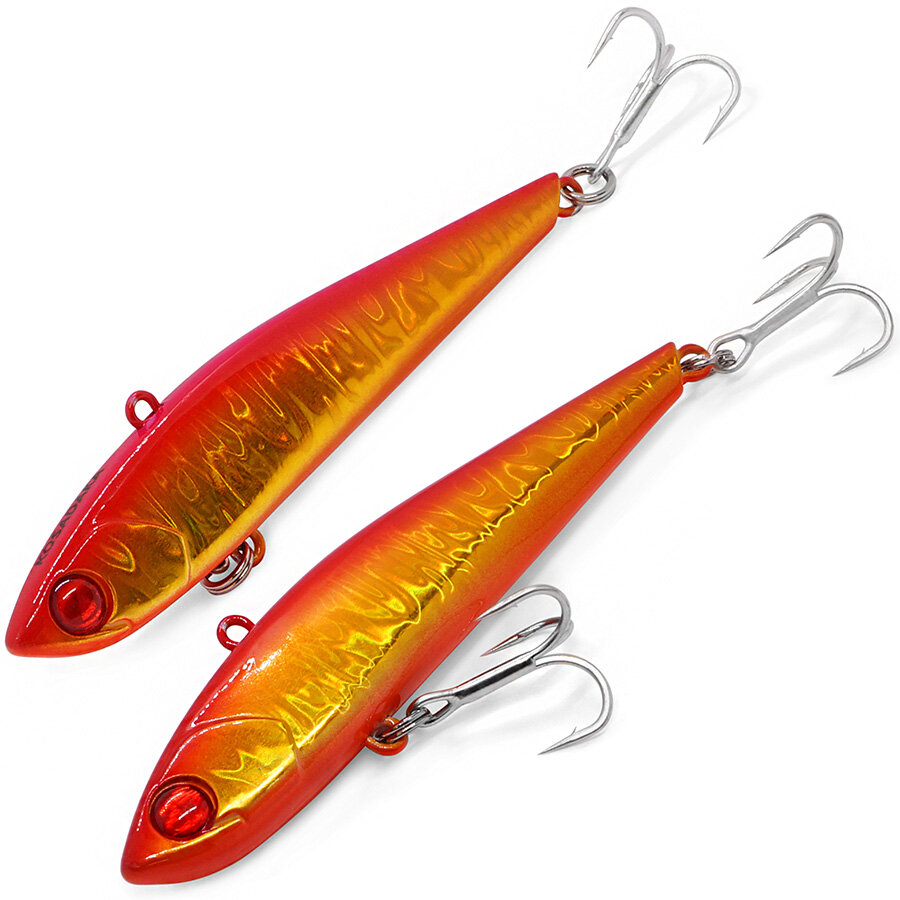 Воблер виб Kosadaka Power Slight 85S, тонущ, 85мм, 19г, цв. HRGO