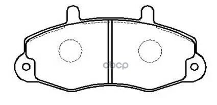 Колодки тормозные дисковые FORD: Transit 2.5 HSB арт. HP9426