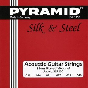 Струны для акустической гитары Pyramid Acoustic Silk and Steel 305100 11-46
