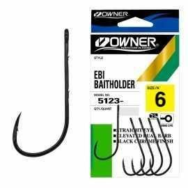 Крючки одинарные Owner Ebi Baitholder BC 5123 - 06