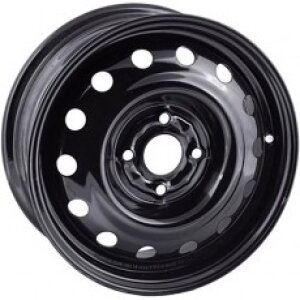 Стальной колесный диск Trebl 64E45H 6x15/4x114.3 D67.1 ET45 Black