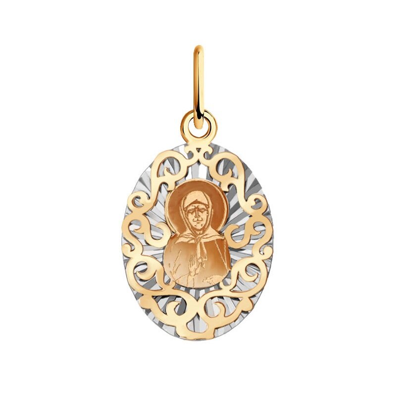 Подвеска, золото, 585 проба