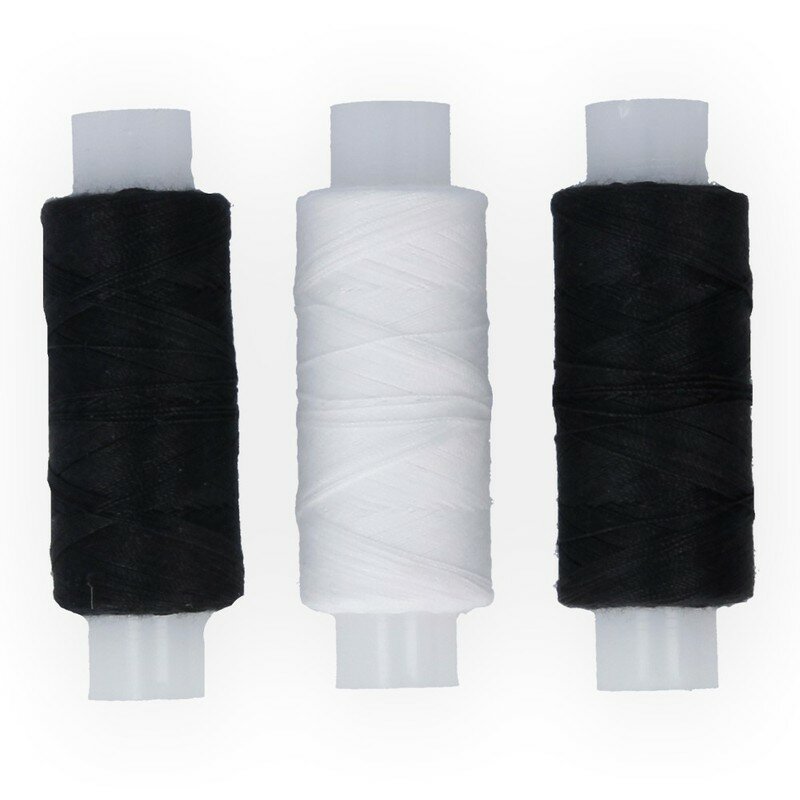 Швейные нитки 45 ЛЛ 150 м "домино" 3 шт ассорти