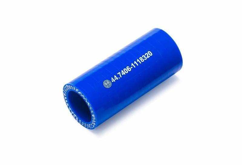 Патрубок турбокомпрессора (44.7406-1118320) L70, d22, силикон